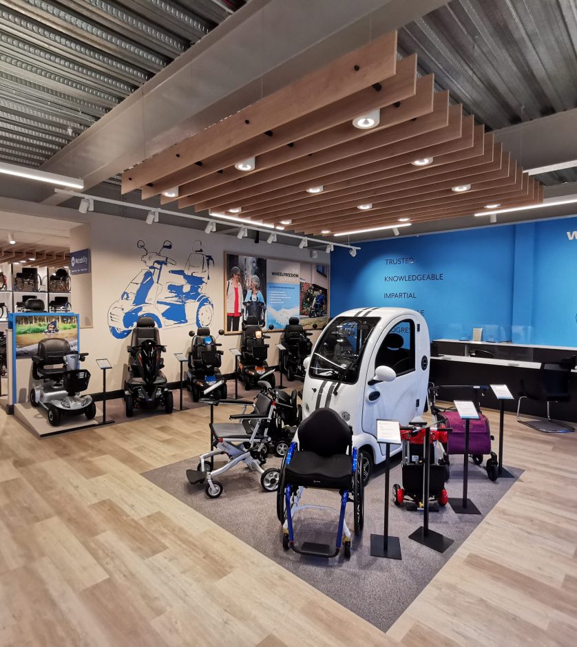WheelFreedom - Showroom Design Project - RED
