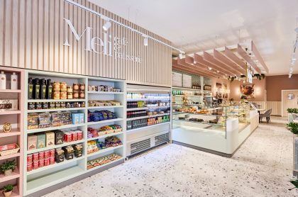 Meli at Mcarthur Glen - Cafe Design Project - RED