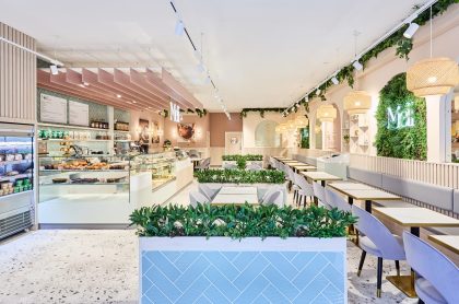 Meli at Mcarthur Glen - Cafe Design Project - RED