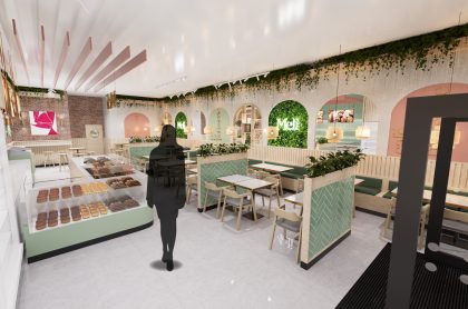 Meli at Mcarthur Glen - Cafe Design Project - RED