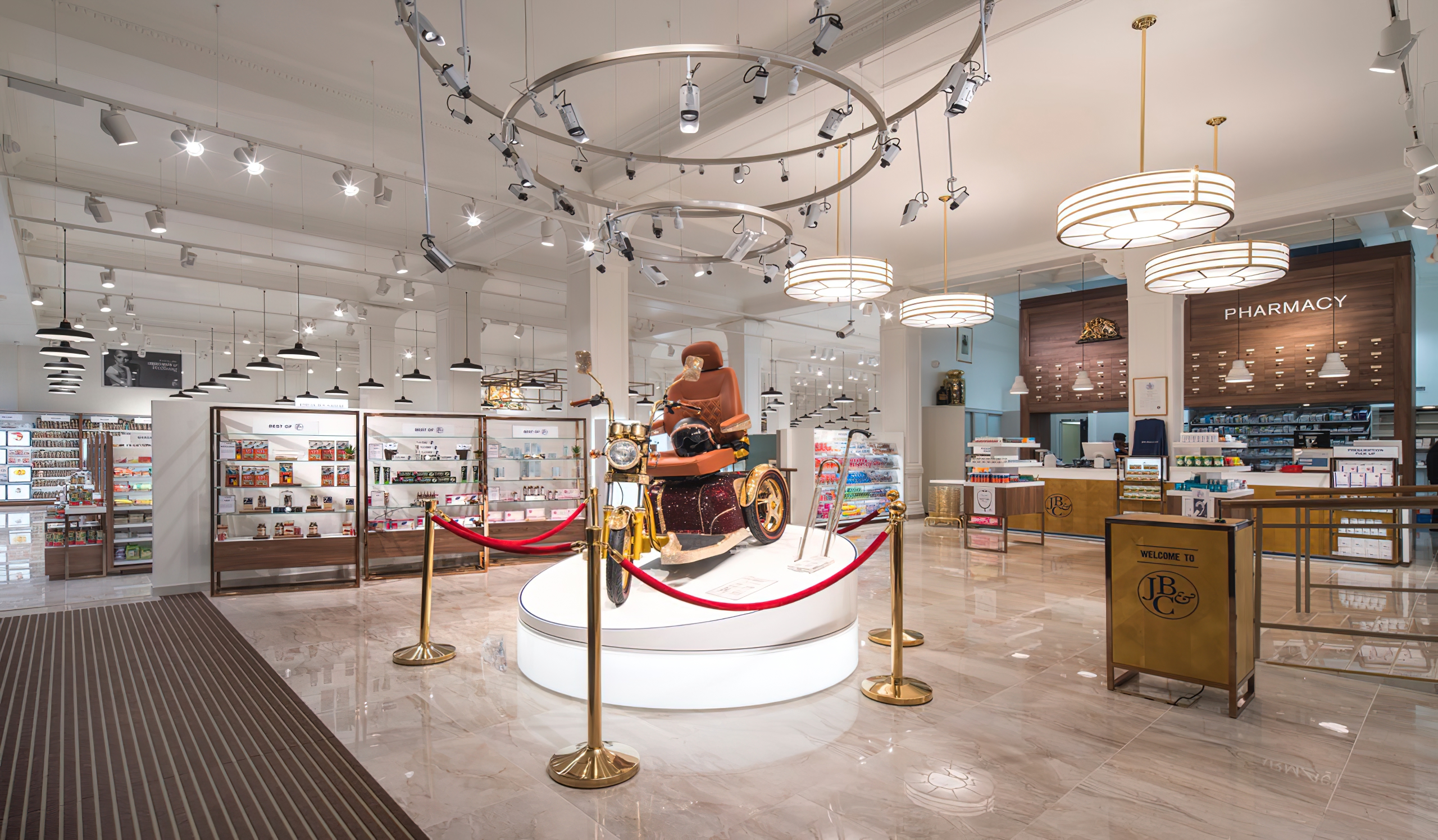 John Bell & Croyden - Retail Design Project - RED