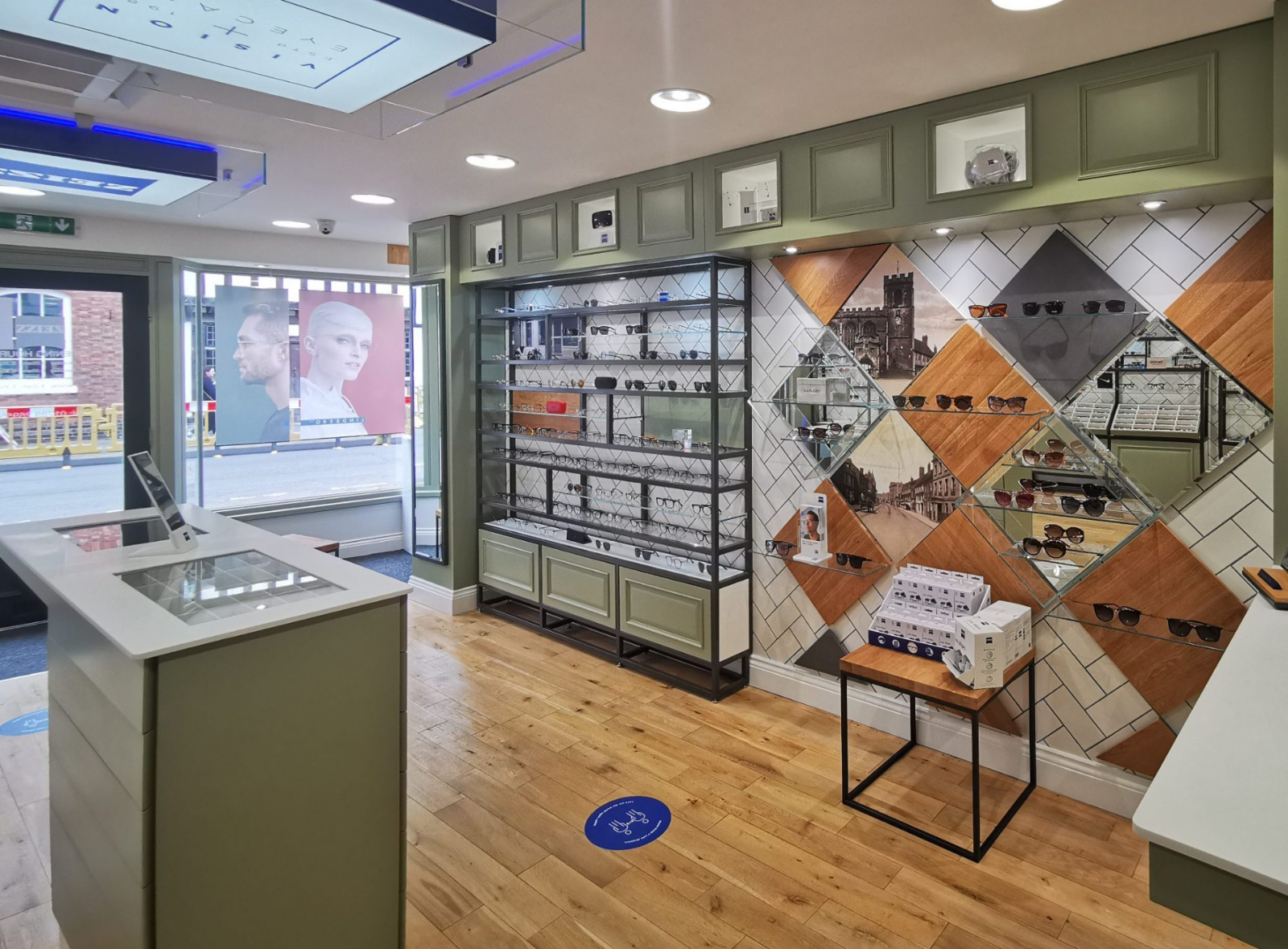 Vision + Eyecare - Optician Design Project - RED