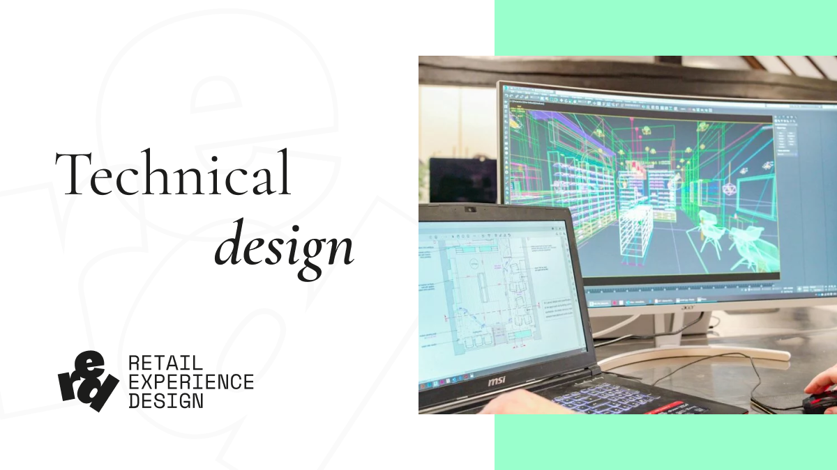 Commercial Interior Technical Design & Drawing Packs - RED